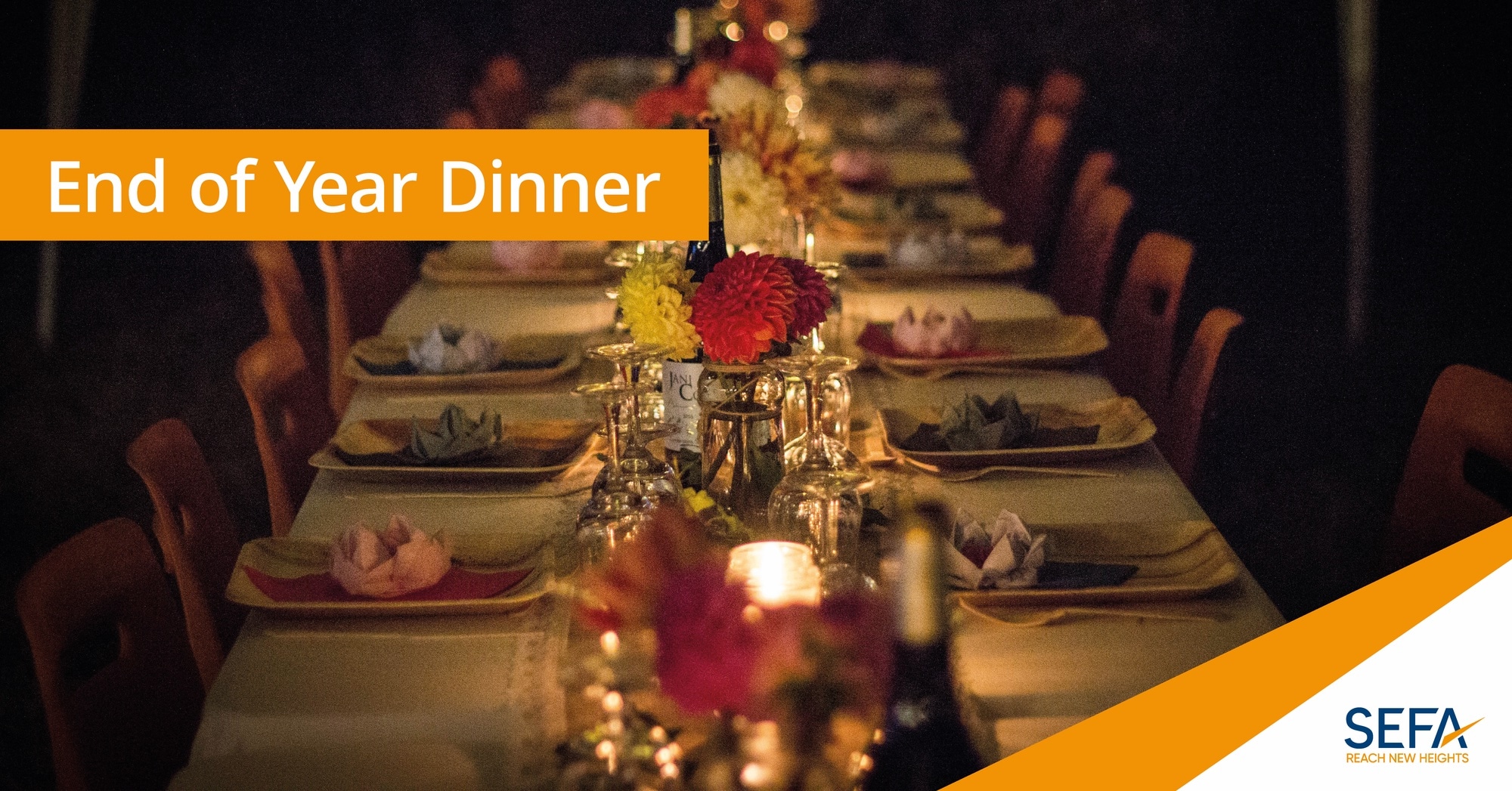 End of Year Dinner 2023 - Sefa