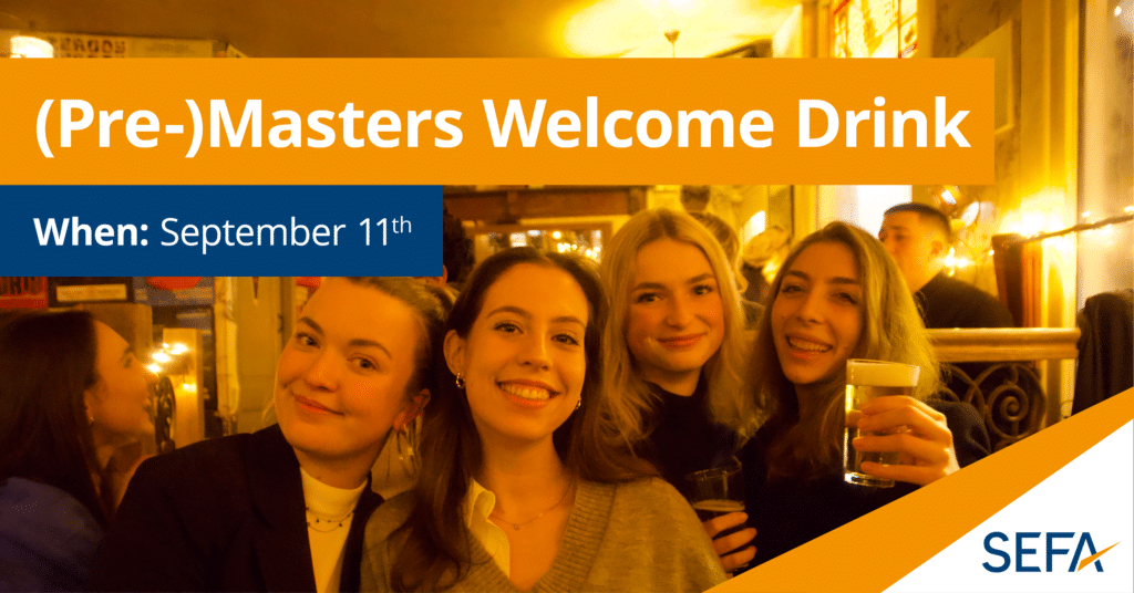 Sefa (Pre-)Masters Welcome Drinks - Sefa